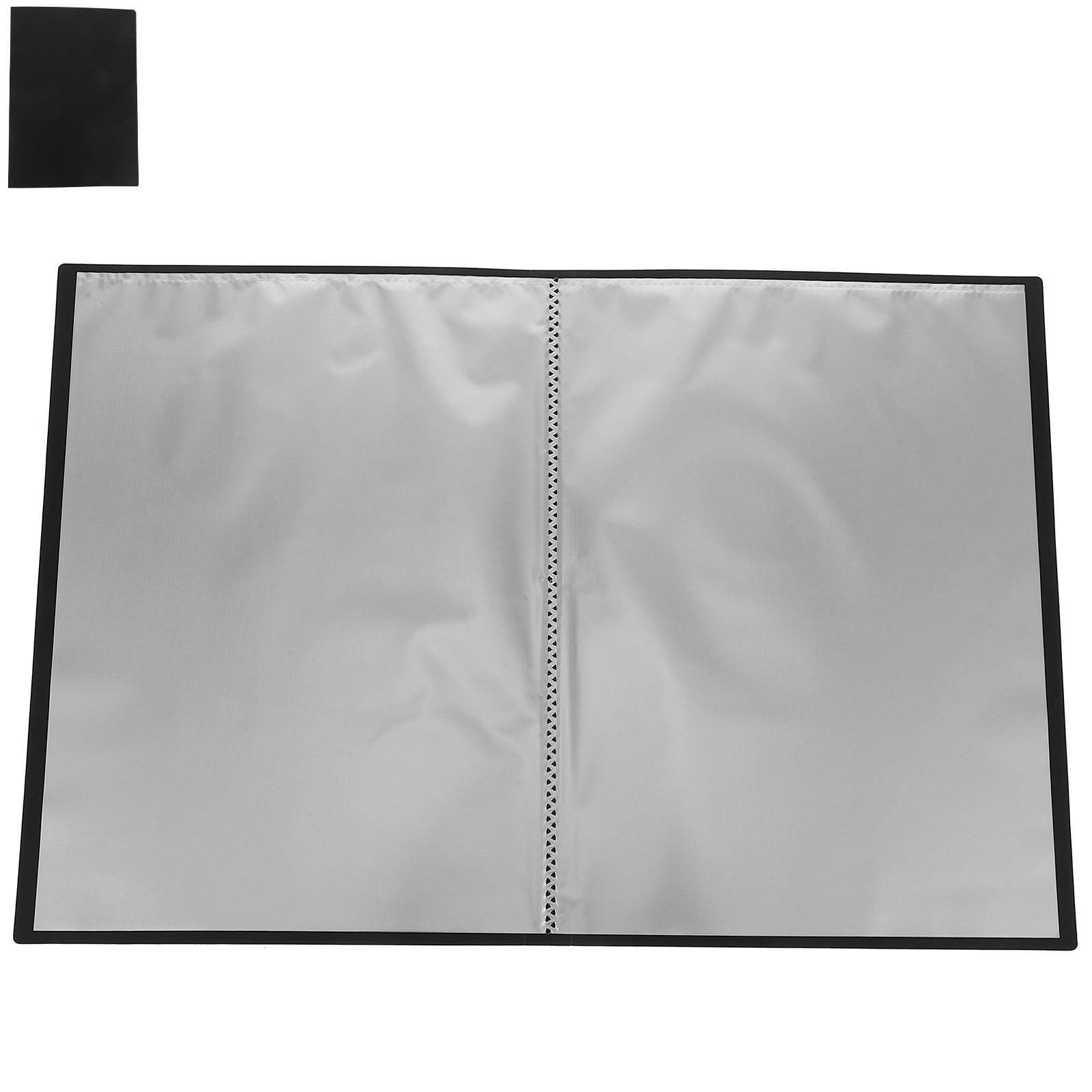Hemoton A4 Presentation Book Portfolio Binder with 20 Clear Plastic ...