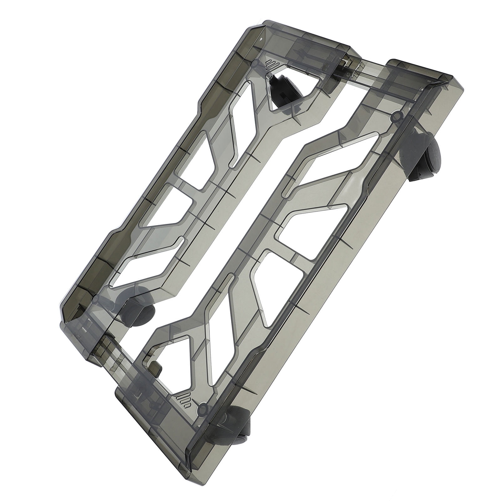 Hemoton Adjustable Mobile CPU Stand Ventilated Computer Tower Stand PC ...