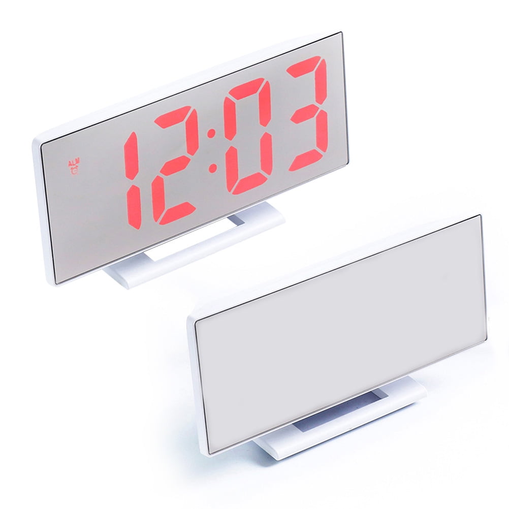 Hemoton Alarm Clock for Kids Large Screen Clock Size 3 White - Walmart.com