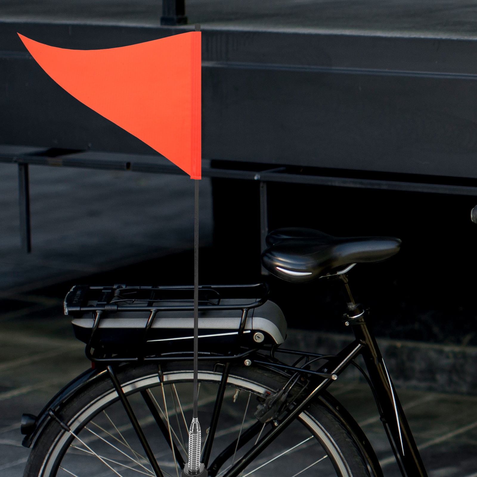 Hemoton Antenna Flagpole Mount Outdoor Flag Pole Holder Bicycle ...