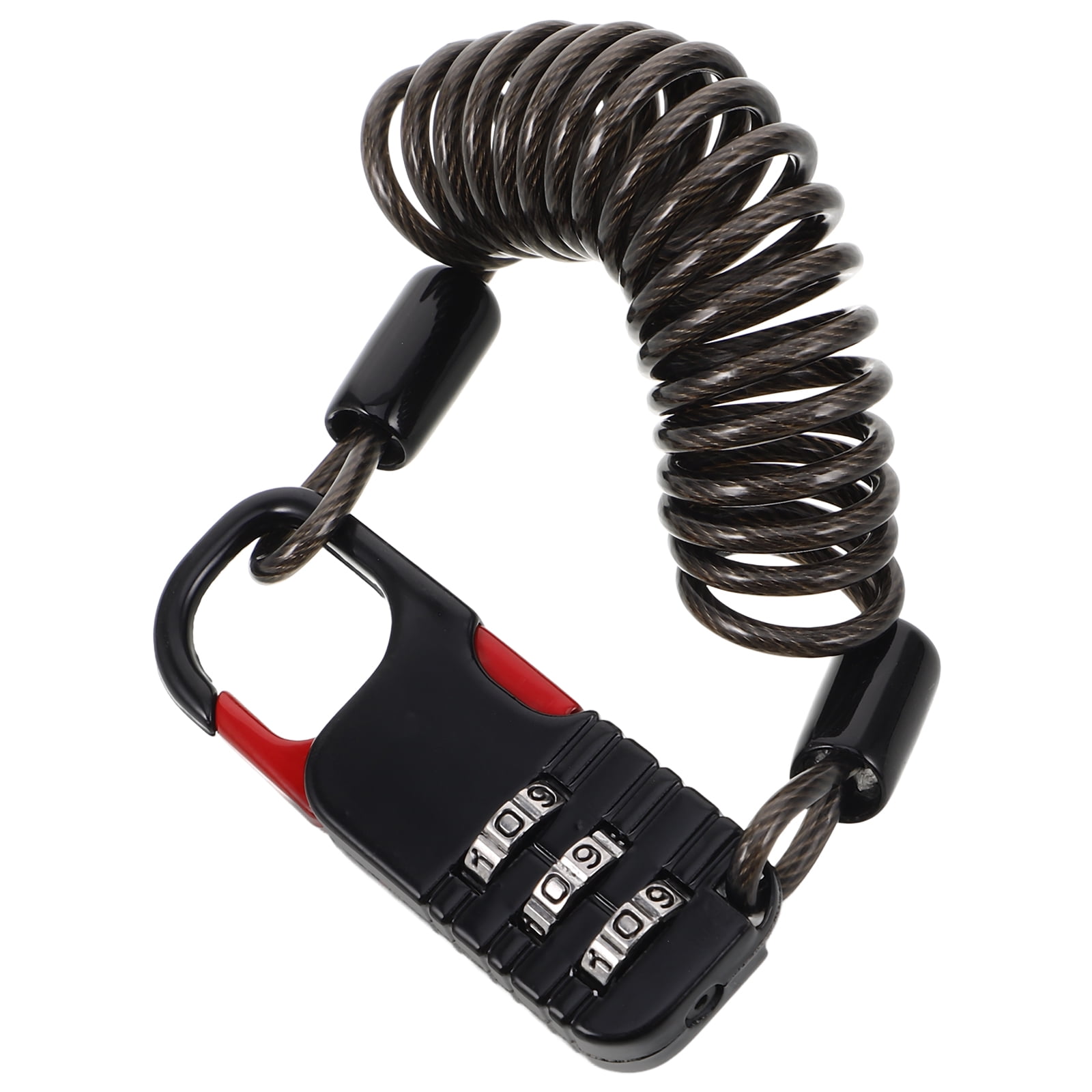 Hemoton Anti-theft Combination Lock Grip Wheel Hardened Steel Bike ...