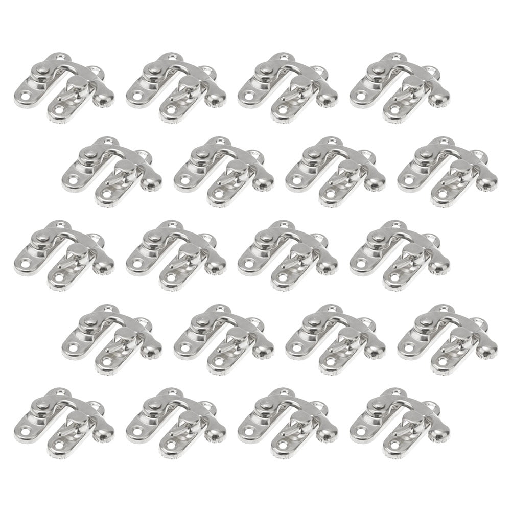 Hemoton Antique Horn Lock and Latch Set - 20pcs Door Latch Hook ...