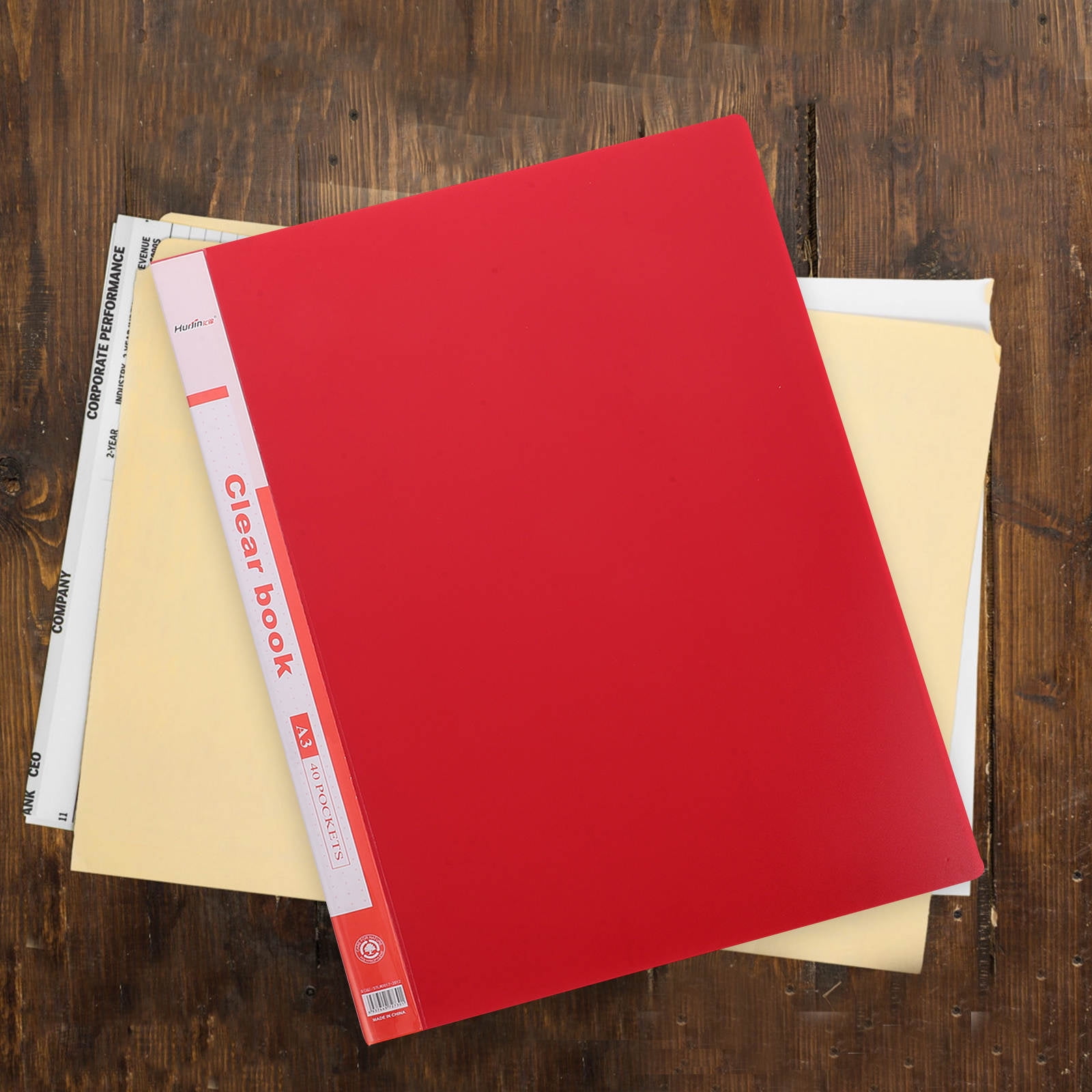 Hemoton Art Portfolio Folder For School Office Business File Folder ...