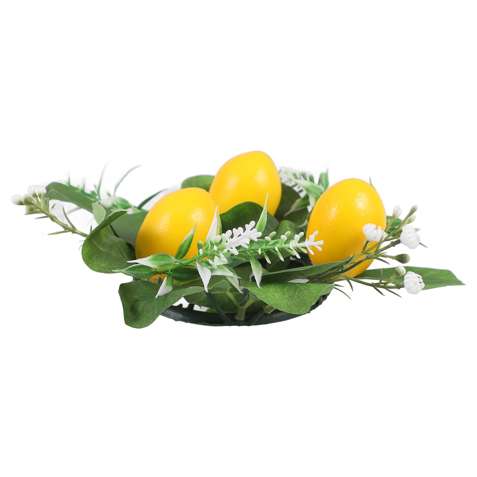 Hemoton Artificial Candle Garland Dining Table Wreath Centerpiece Fake ...