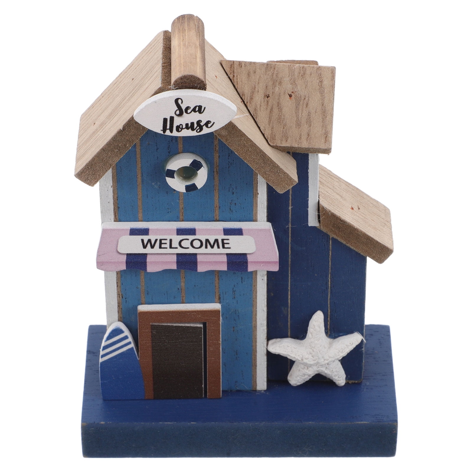 Hemoton BJD Miniature Beach Scene House Dollhouse Ocean Series Props ...