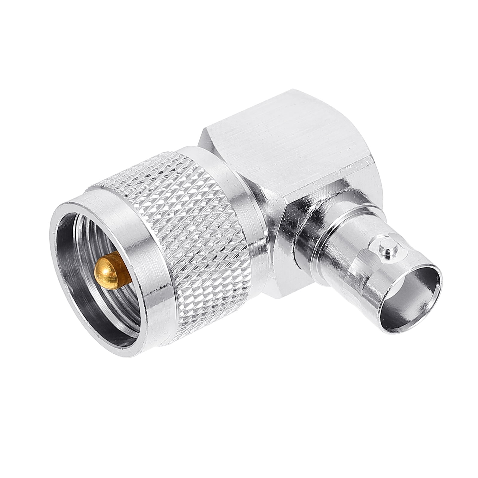 Hemoton BNC Female Plug to Plug Connector Right Angle 90 Degrees Jack ...