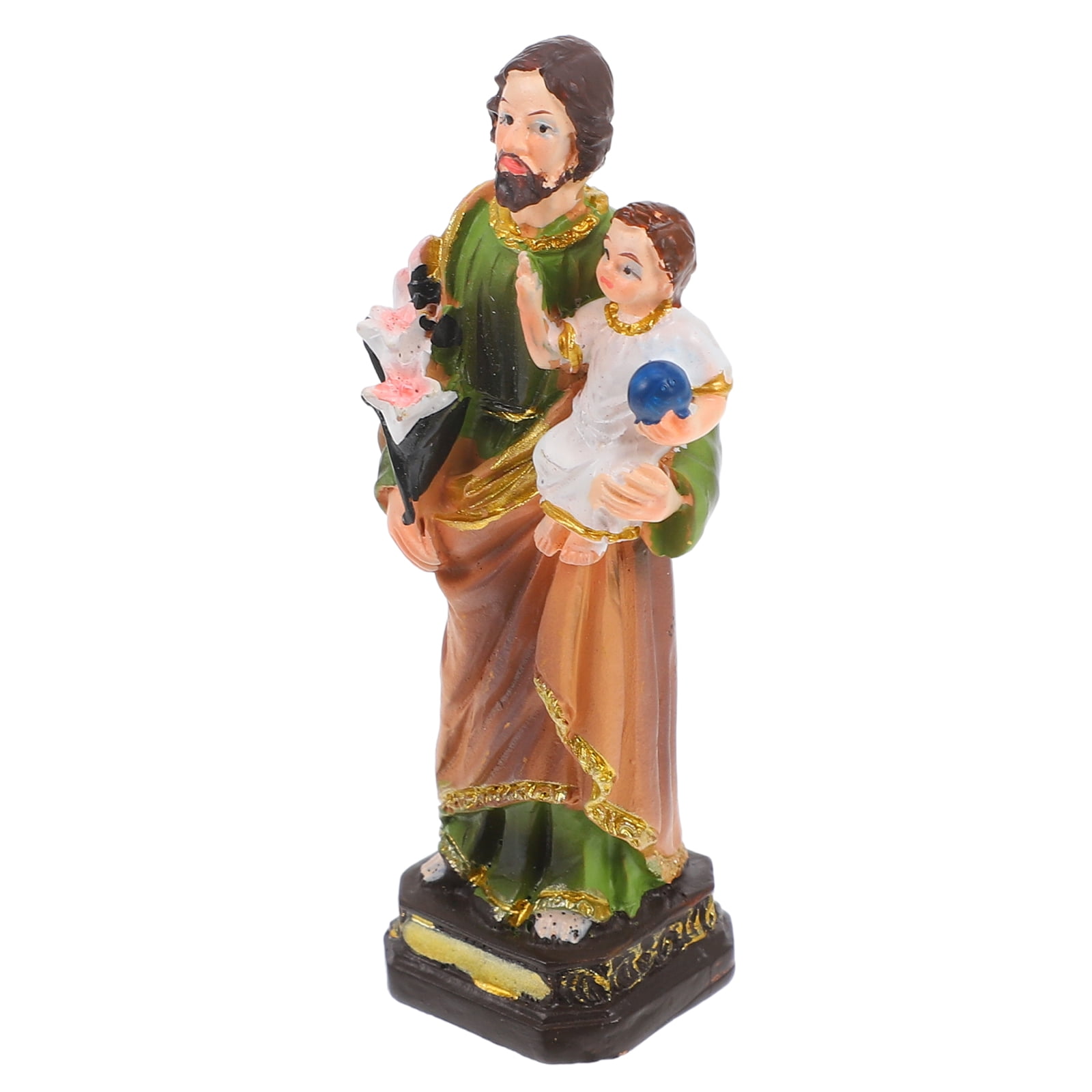 Hemoton Baby Jesus Figure Mini Jesus Nativity Scene Decoration Catholic ...