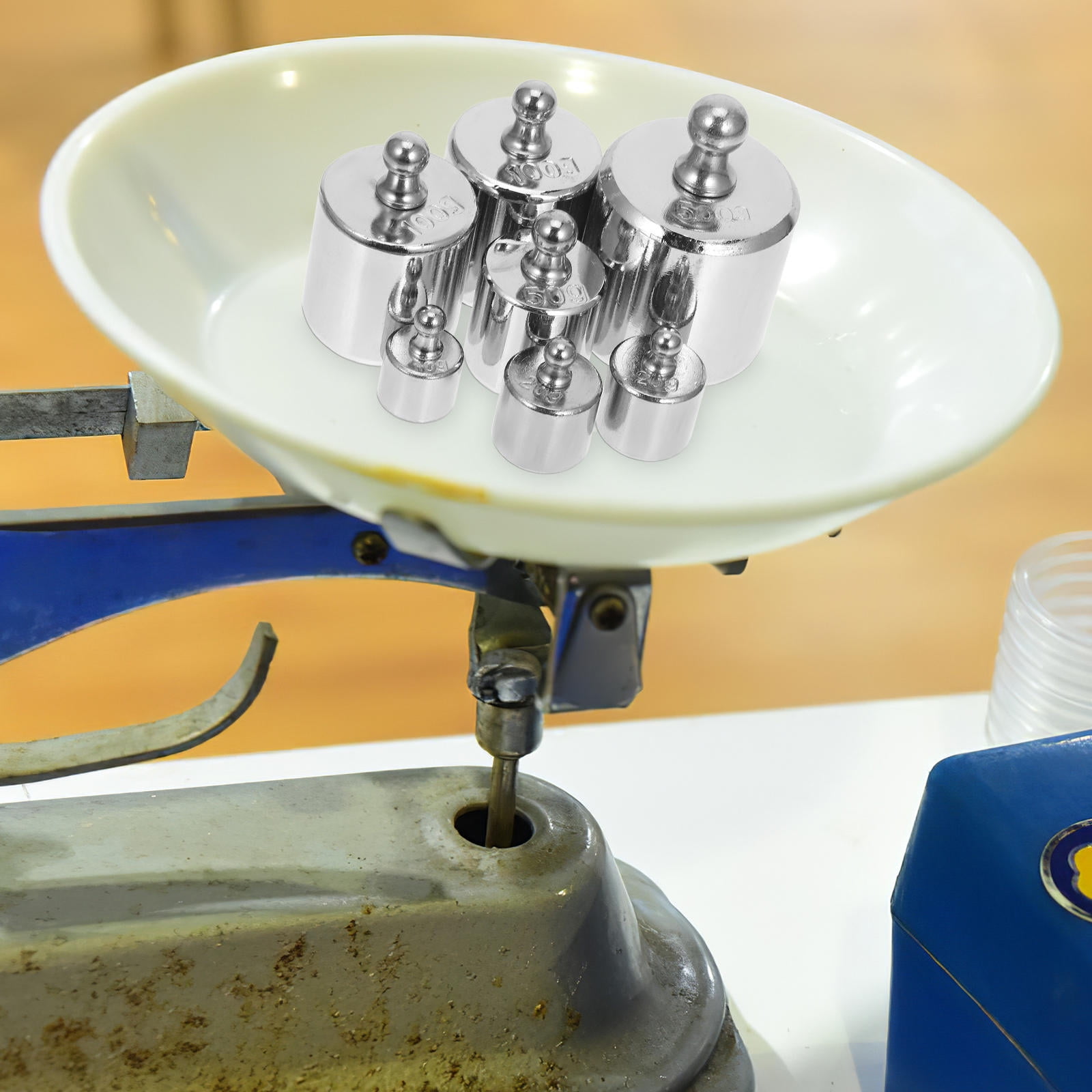 Hemoton Balance Scale Calibration Weight Kit Precision Weights Grams ...