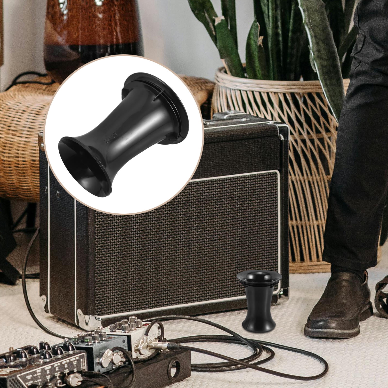 Hemoton Bass Speaker Air Vent Round Reflex Port Tube Diy Loudspeaker ...