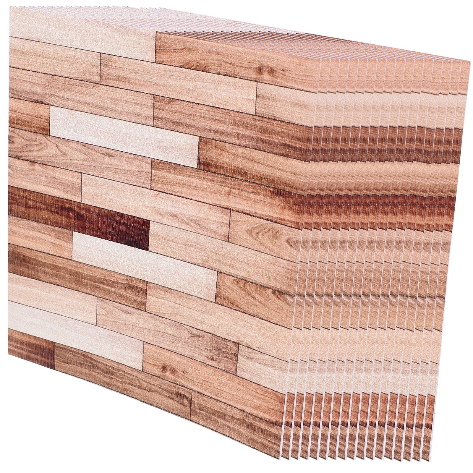 Hemoton Bathroom Tile Decals DIY Peel And Stick Tiles Wicker Wall Decor - Walmart.com