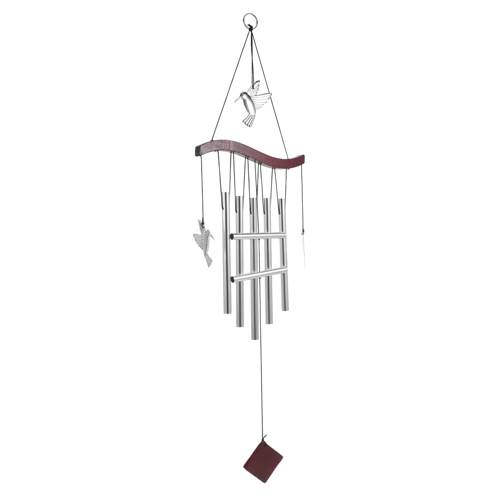 Hemoton Beautiful Wind Chime Hummingbird Garden Decor Bird Designed ...