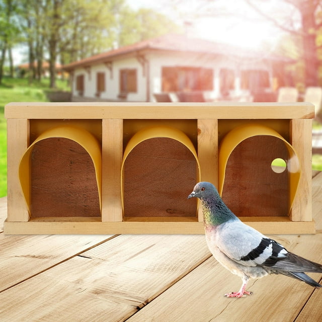 Hemoton Bird Cage Entrance Trap Pigeon Cage Door Dove Pigeon Racing ...