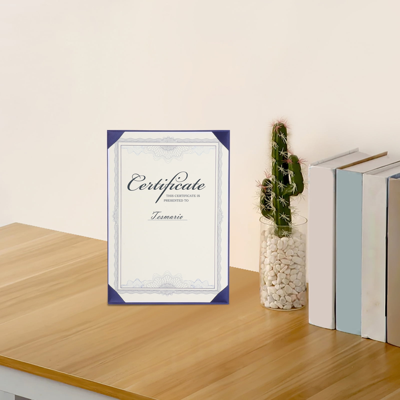 Hemoton Blank Certificate Covers Diploma Certificate File Frame ...