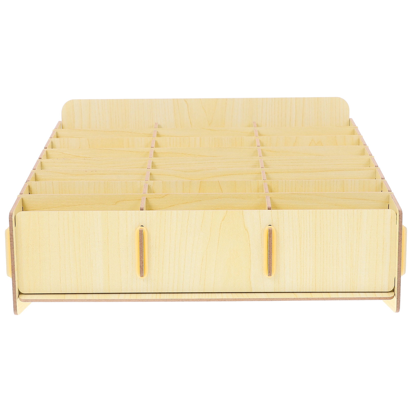 Hemoton Blue Greet Mobile Phone Storage Box Multi-Compartment Organizer ...