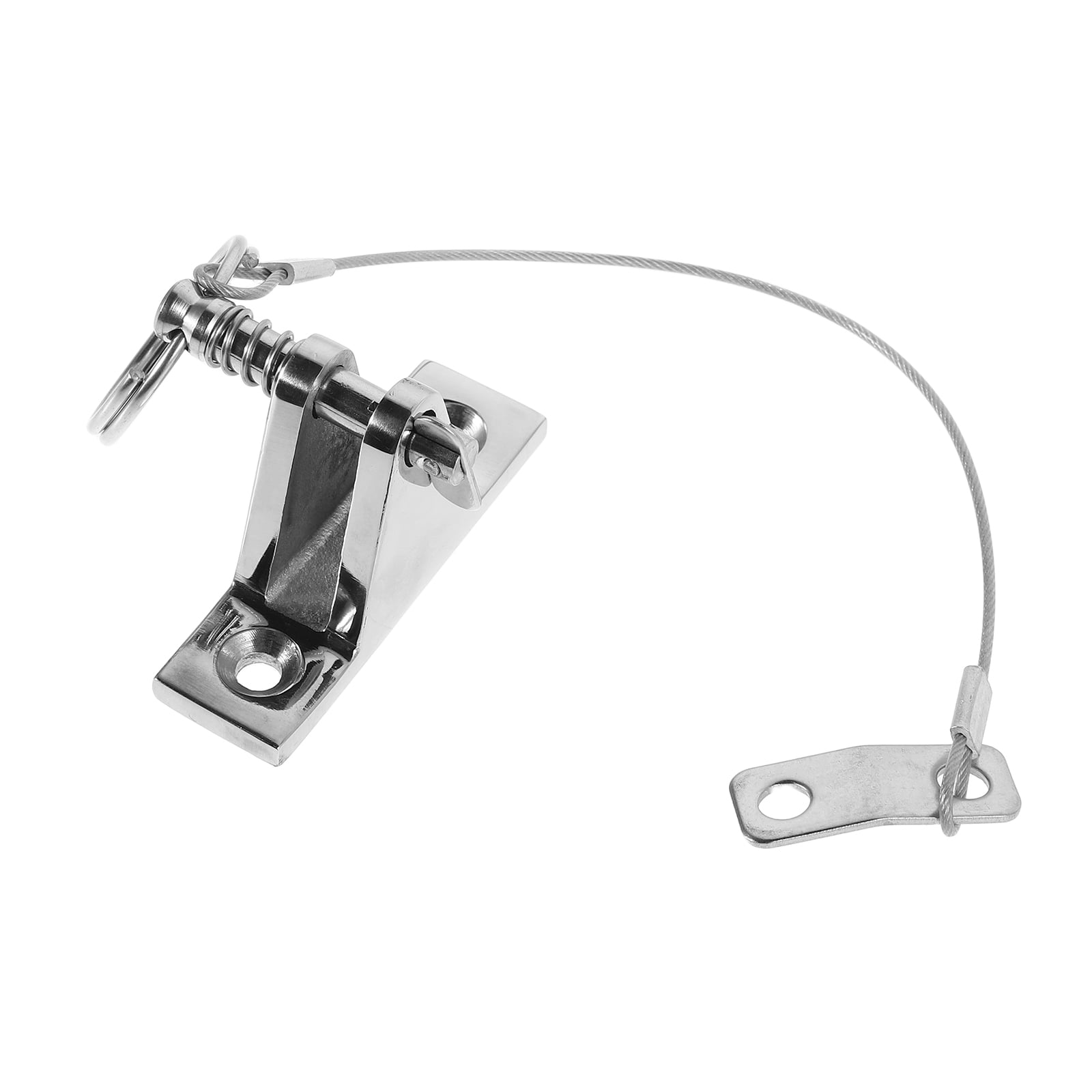 Hemoton Boat Bimini Top Swivel Deck Hinge Stainless Steel Deck Hinge ...