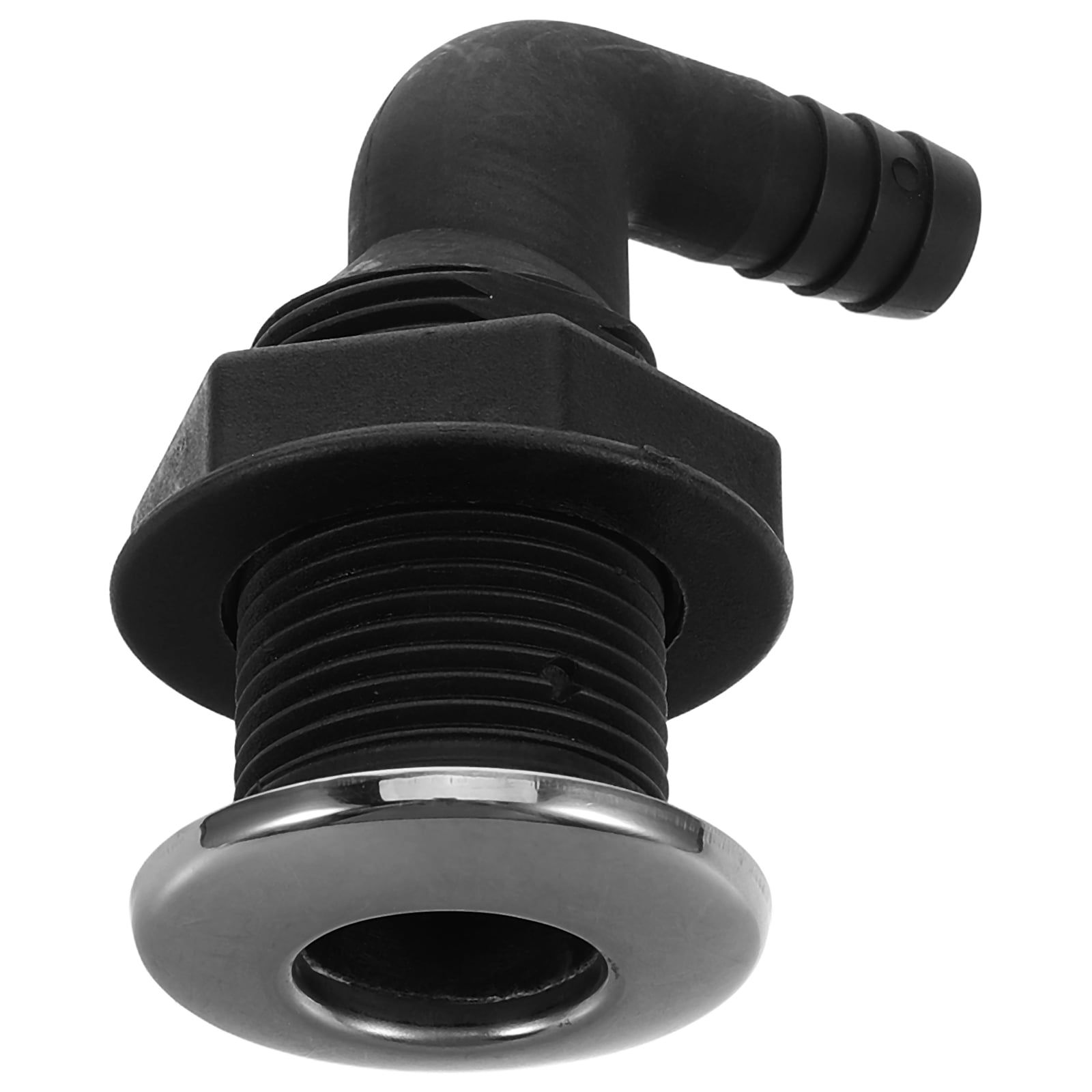 Hemoton Boat Scupper Drain Valve Thru-Hull Connector For Marine Vessels ...
