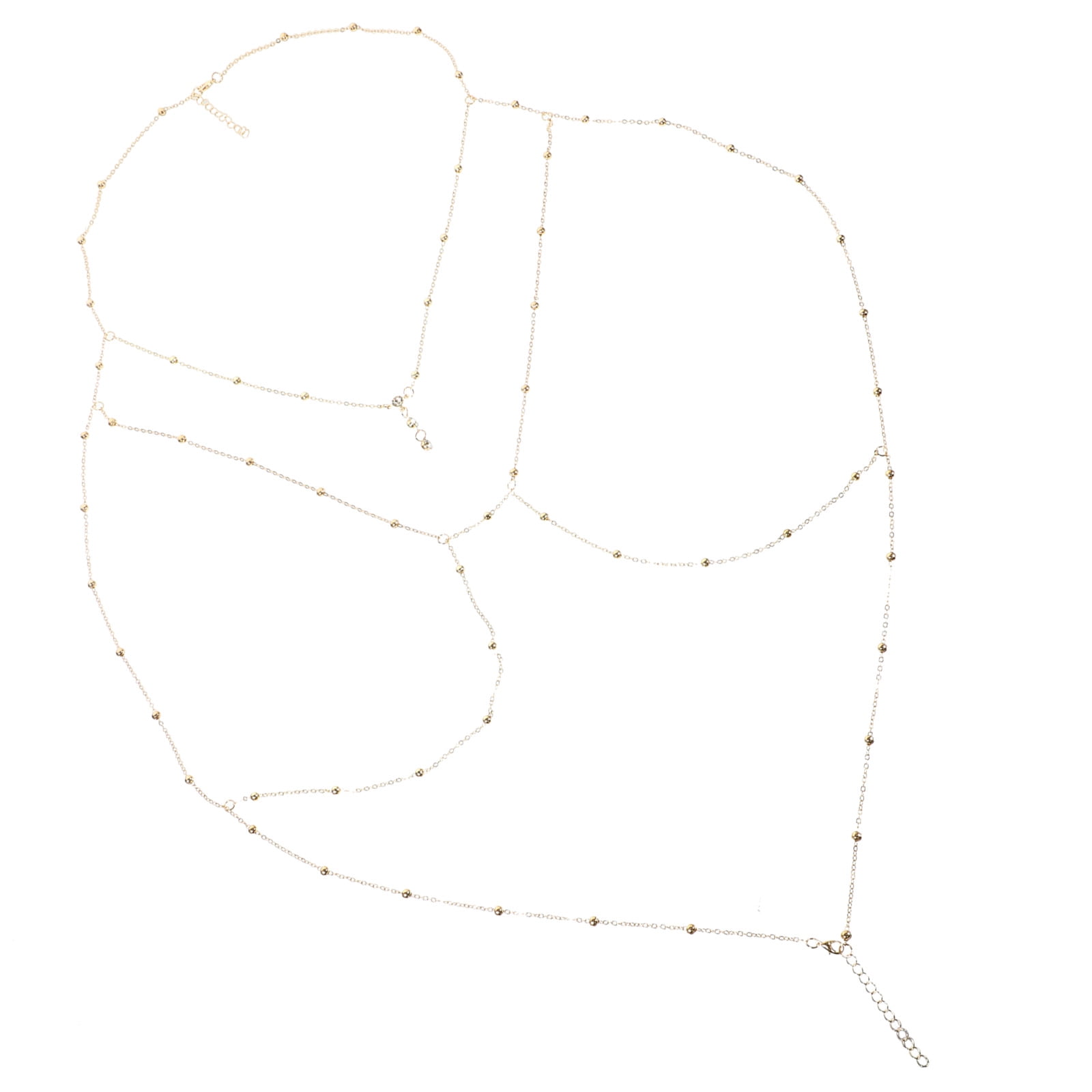 Hemoton Body Chain Beach Party Chest Chain Bikini Chain Body Chain ...