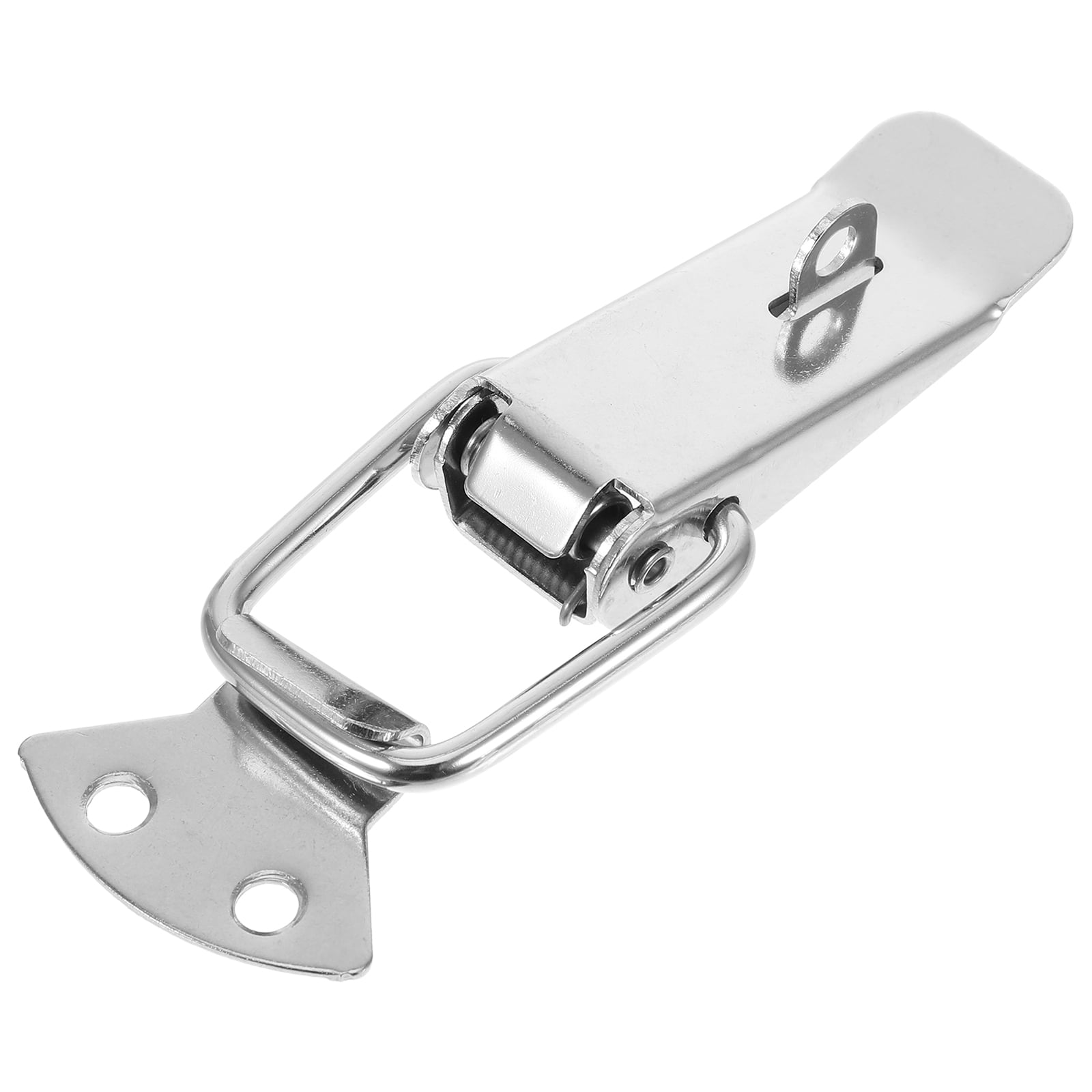 Hemoton Cabinet Latch Spring Loaded Stainless Steel Luggage Buckle ...