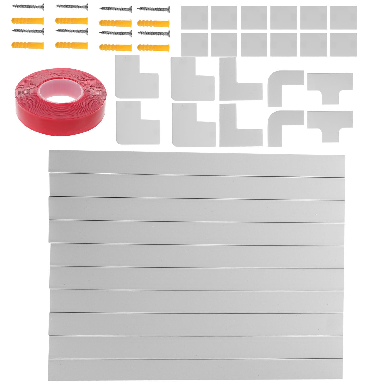 Hemoton Cable Hider Cable Raceway Kit Pvc Trunking Cable Organizer ...