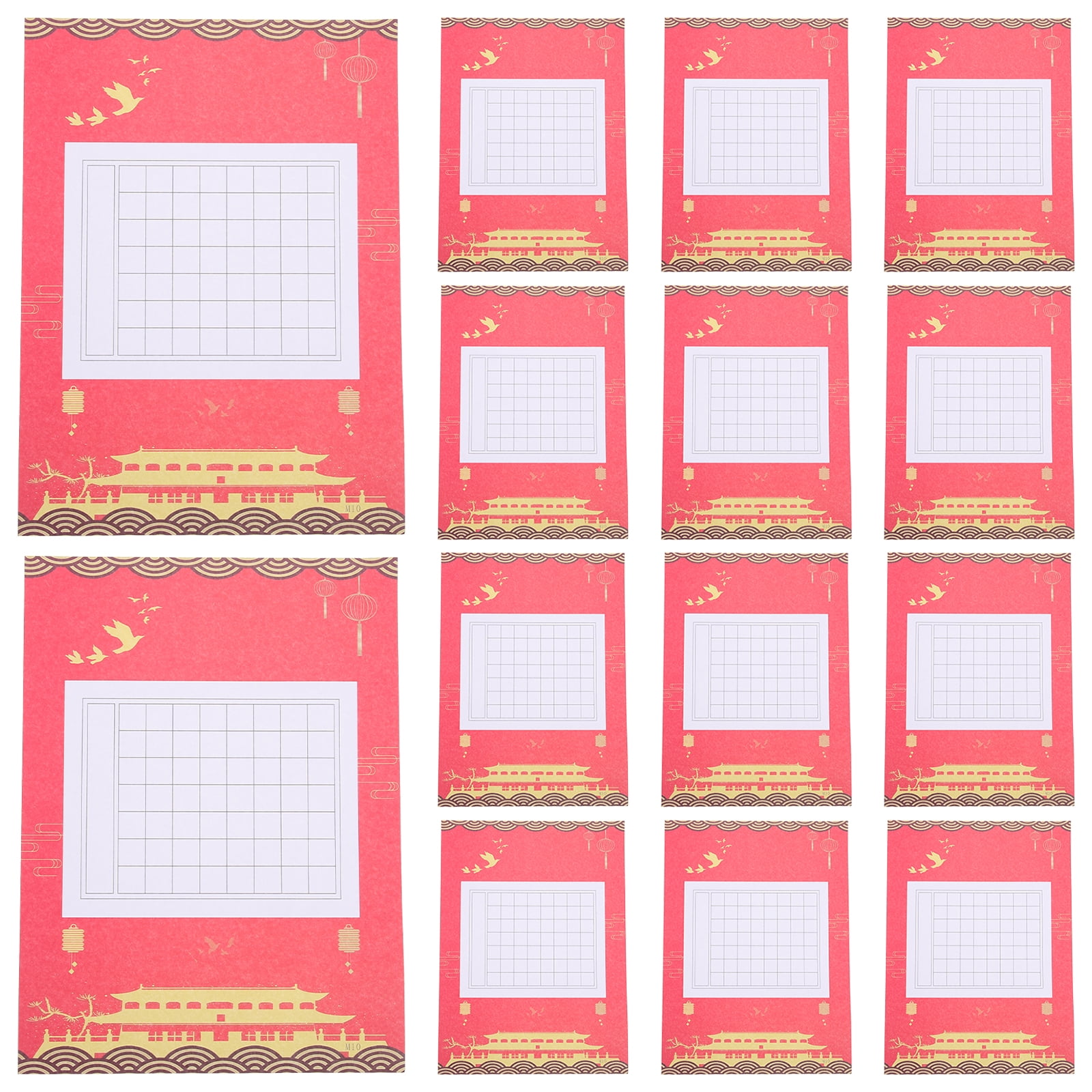 Hemoton Calligraphy Notebook Chinese Language Books Letter Writing ...