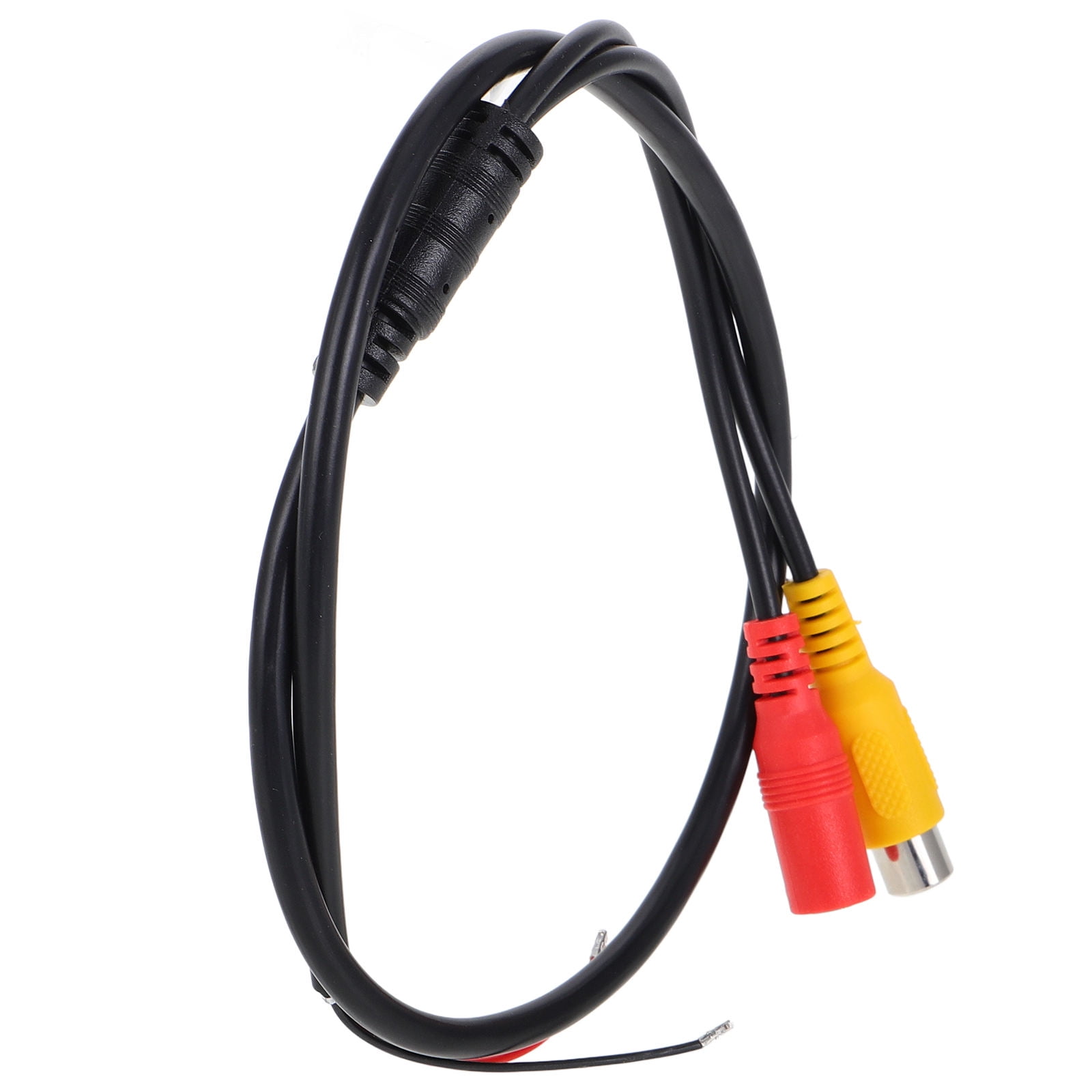 Hemoton Camera Cable Dc Head 3-Pin Automotive Rear View Trailer Wire ...