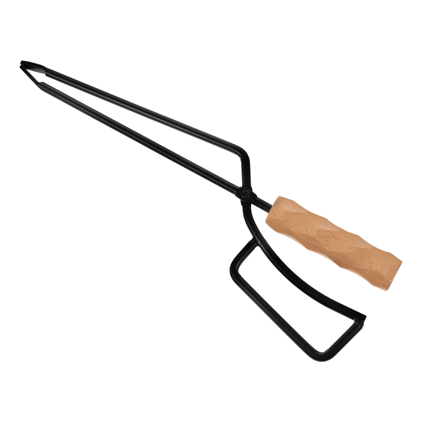 Hemoton Campfire Tong Outdoor Fireplace Tong Log Tong Log Grabber ...