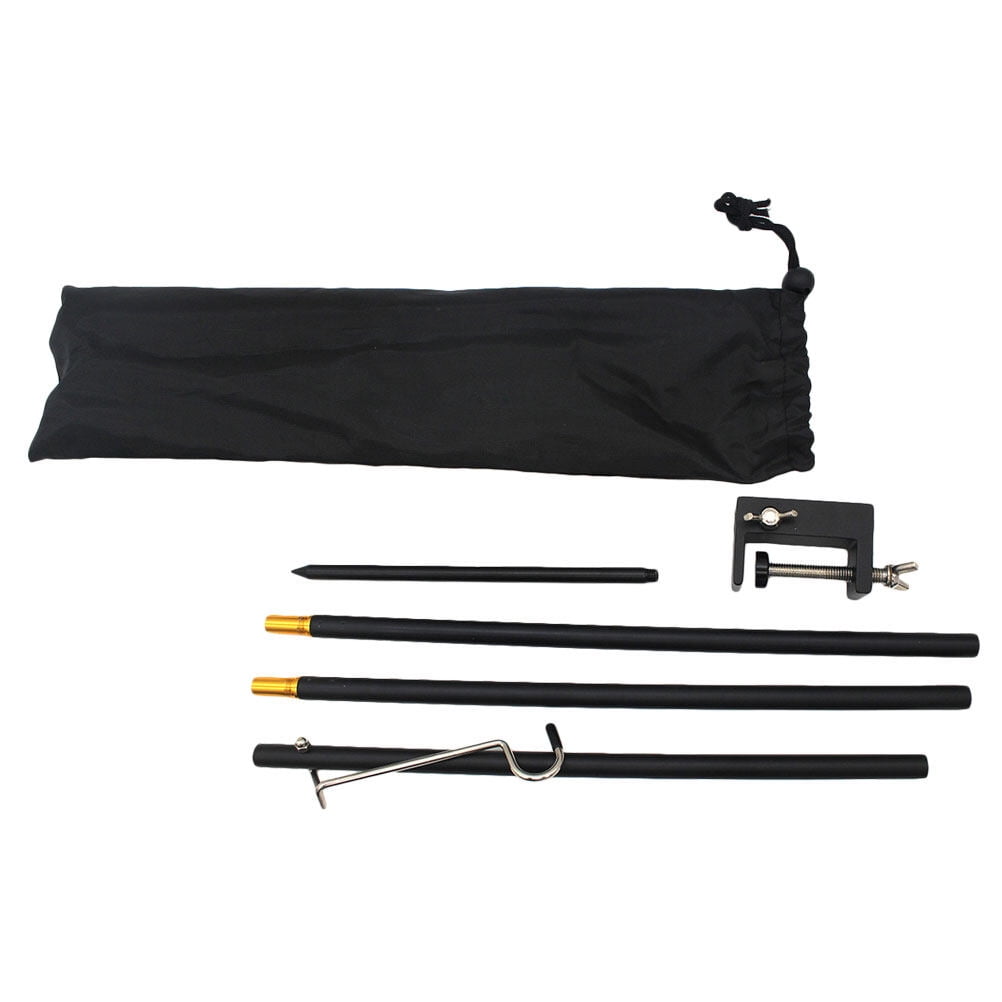 Hemoton Camping Hiking Folding Lamp Pole Aluminium Alloy Portable Lamp ...