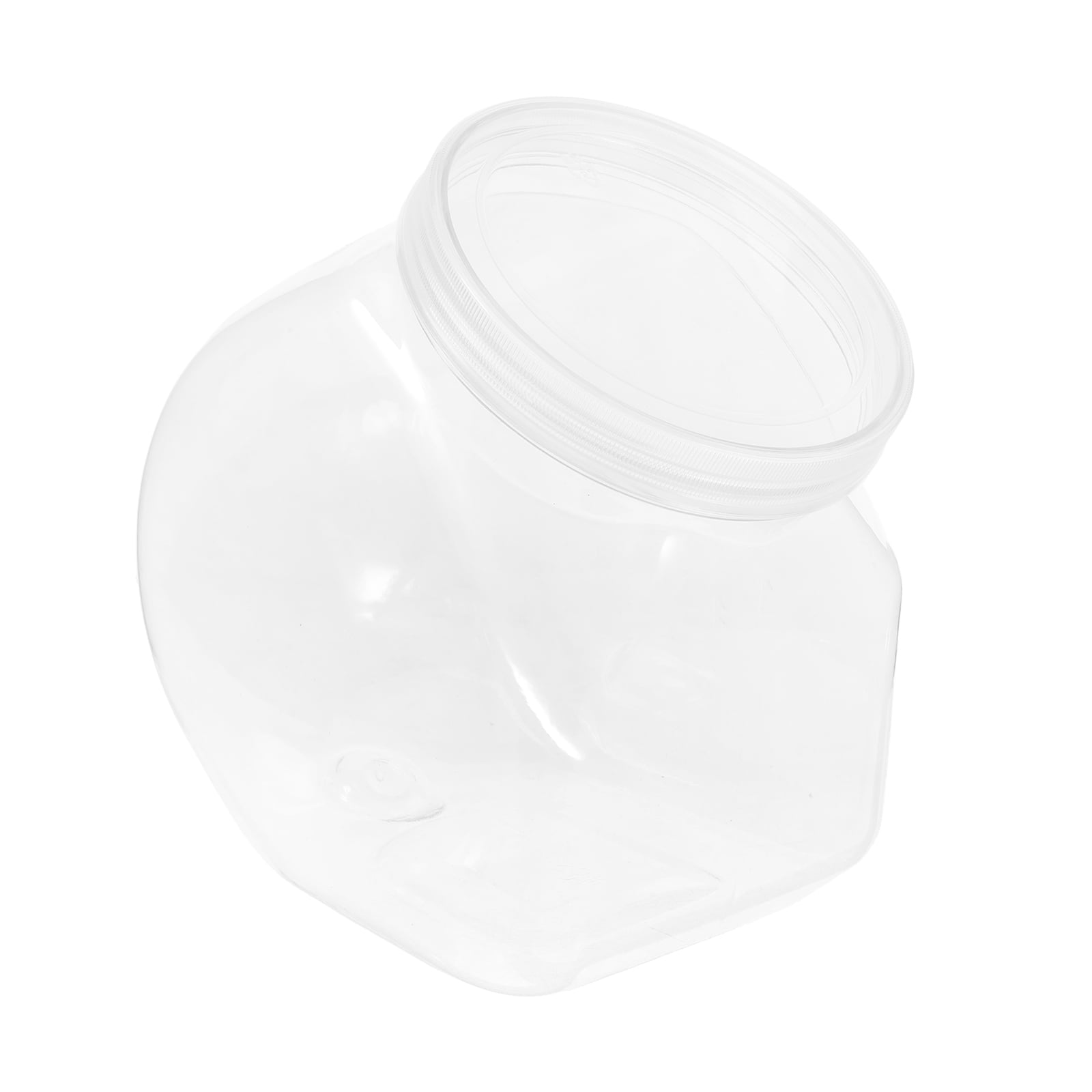 Hemoton Candy Jar With Lids Cookie Jar Cookie Containers Plastic Candy ...