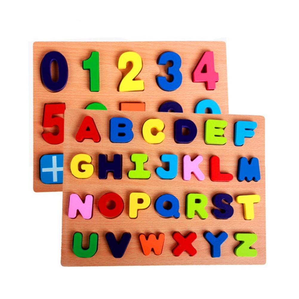 Hemoton Capitalized Letters Puzzle Jigsaw Puzzles for Toddlers Child ...