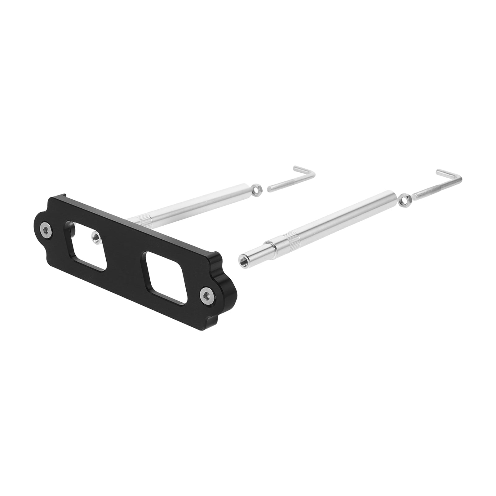 Hemoton Car Battery Adapter Frame Mount Kit Aluminum Alloy Car Down ...