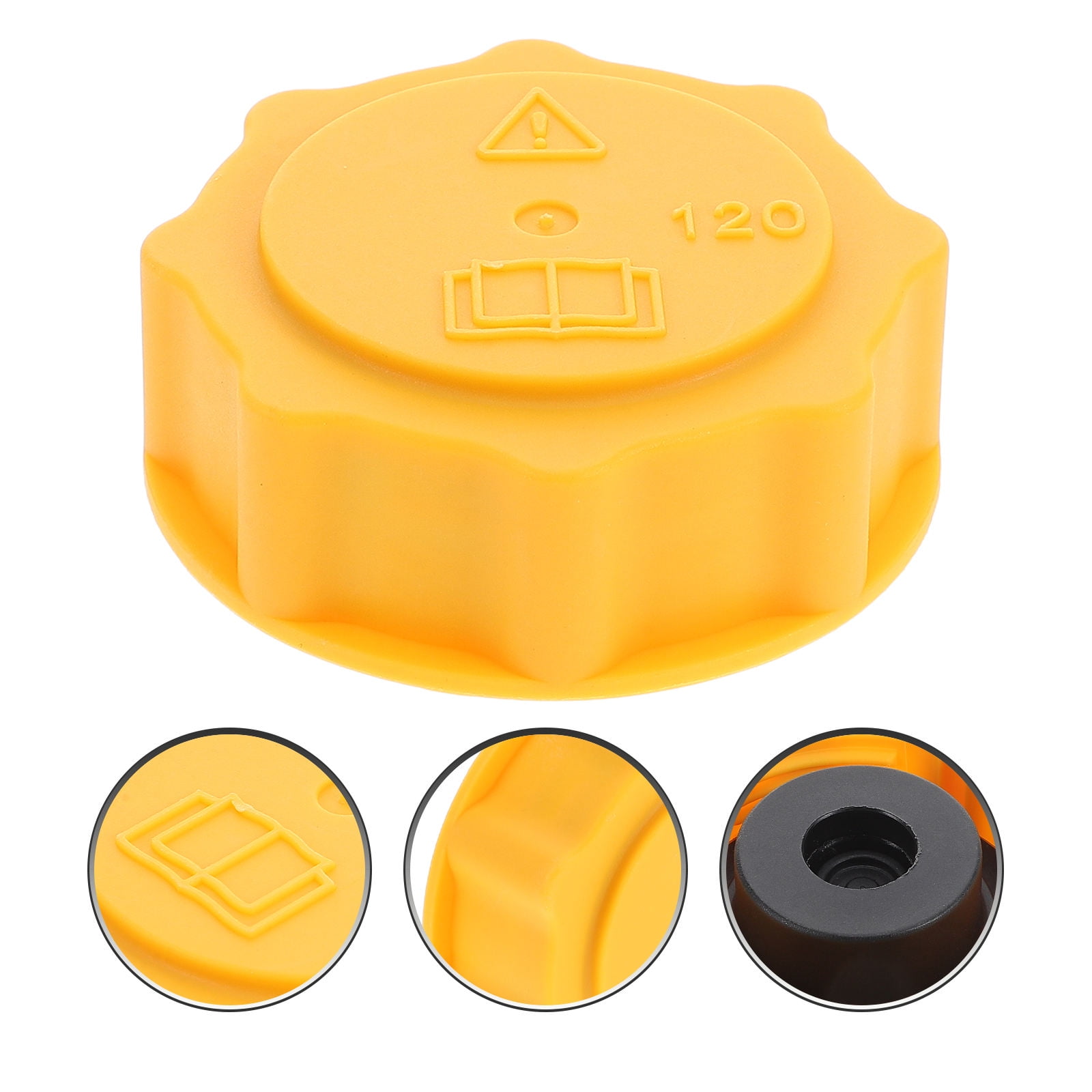 Hemoton Car Coolant Reservoir Cap Radiator Tank Cover Engine Coolant ...