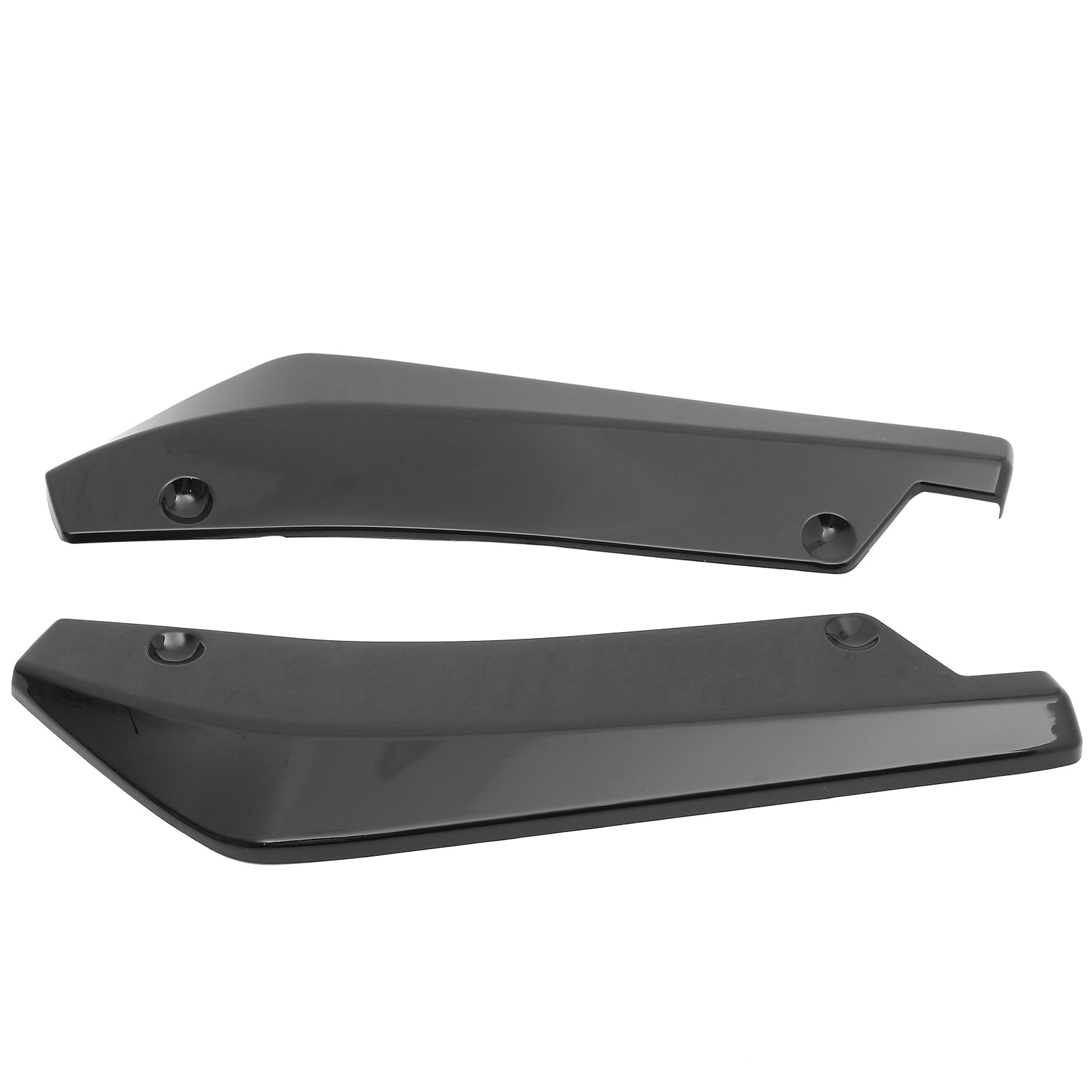 Hemoton Car Modified Carbon Fiber Rear Corners Bumper Trim Exterior ...