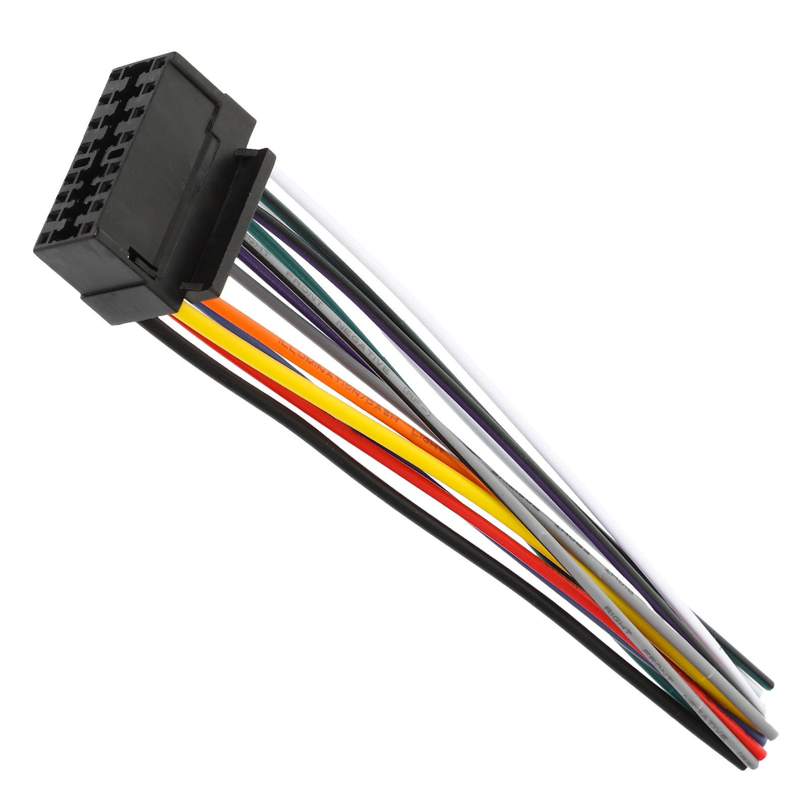 Hemoton Car Radio Wire Harness Car Stereo System Harness Automotive ...