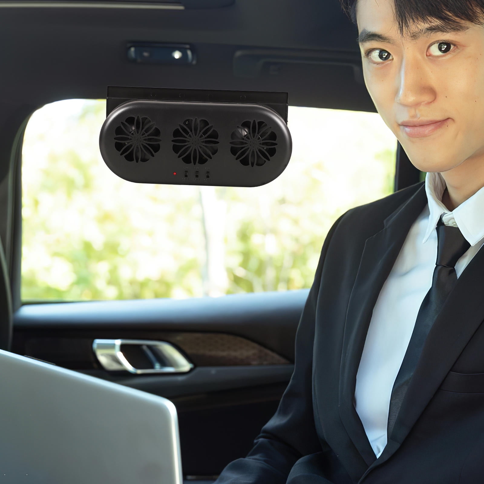 HEMOTON Portable USB Car Cooler Fan for Efficient Air Circulation and ...