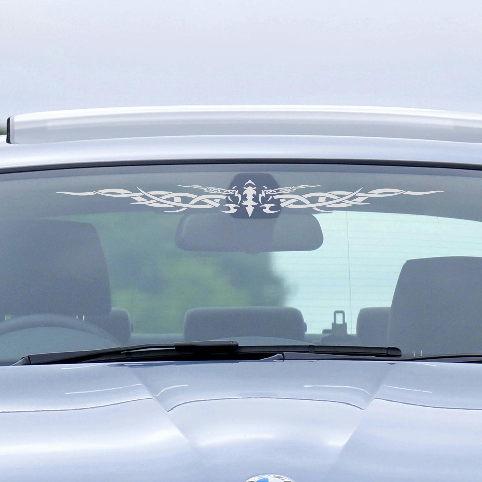 Hemoton Car Windshield Decal Reflective Sticker for Car Front ...