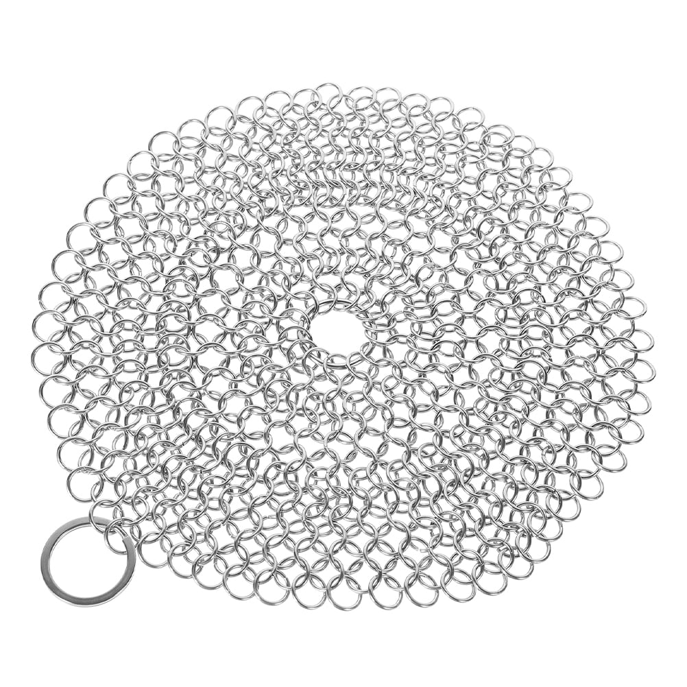 Hemoton Cast Iron Pan Cleaner Cast Iron Skillet Cleaner Stainless Steel ...