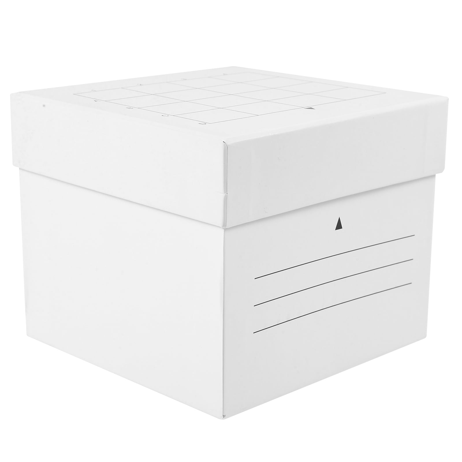 Hemoton Centrifugal Tube Paper Box Freezer Storage Box for Laboratory ...