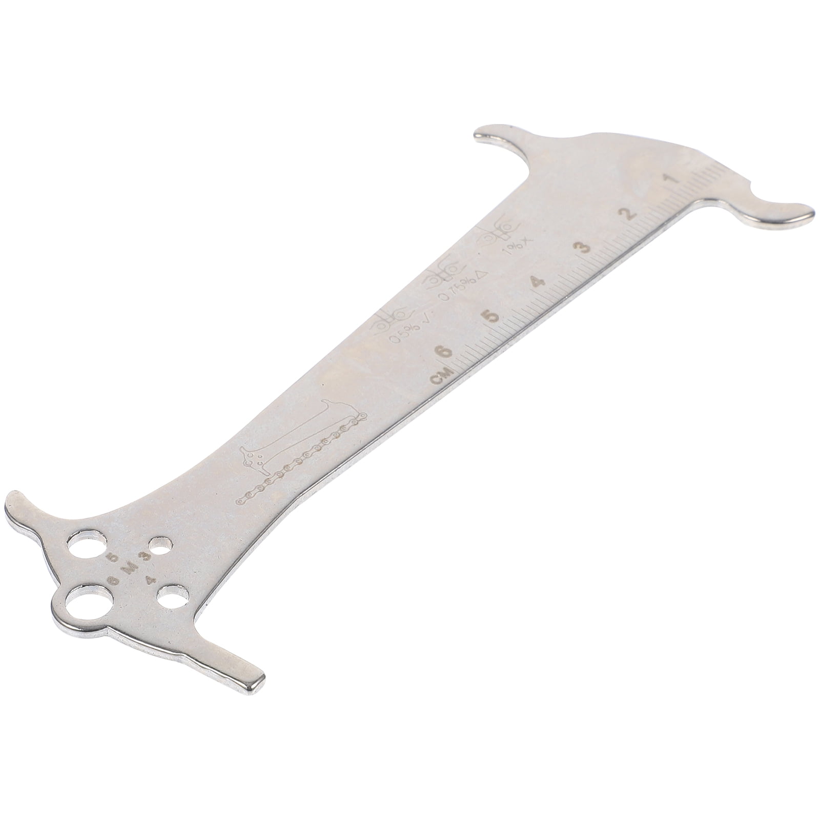 Hemoton Chain Measuring Ruler Wear Instrument Bike Indicator - Walmart.com