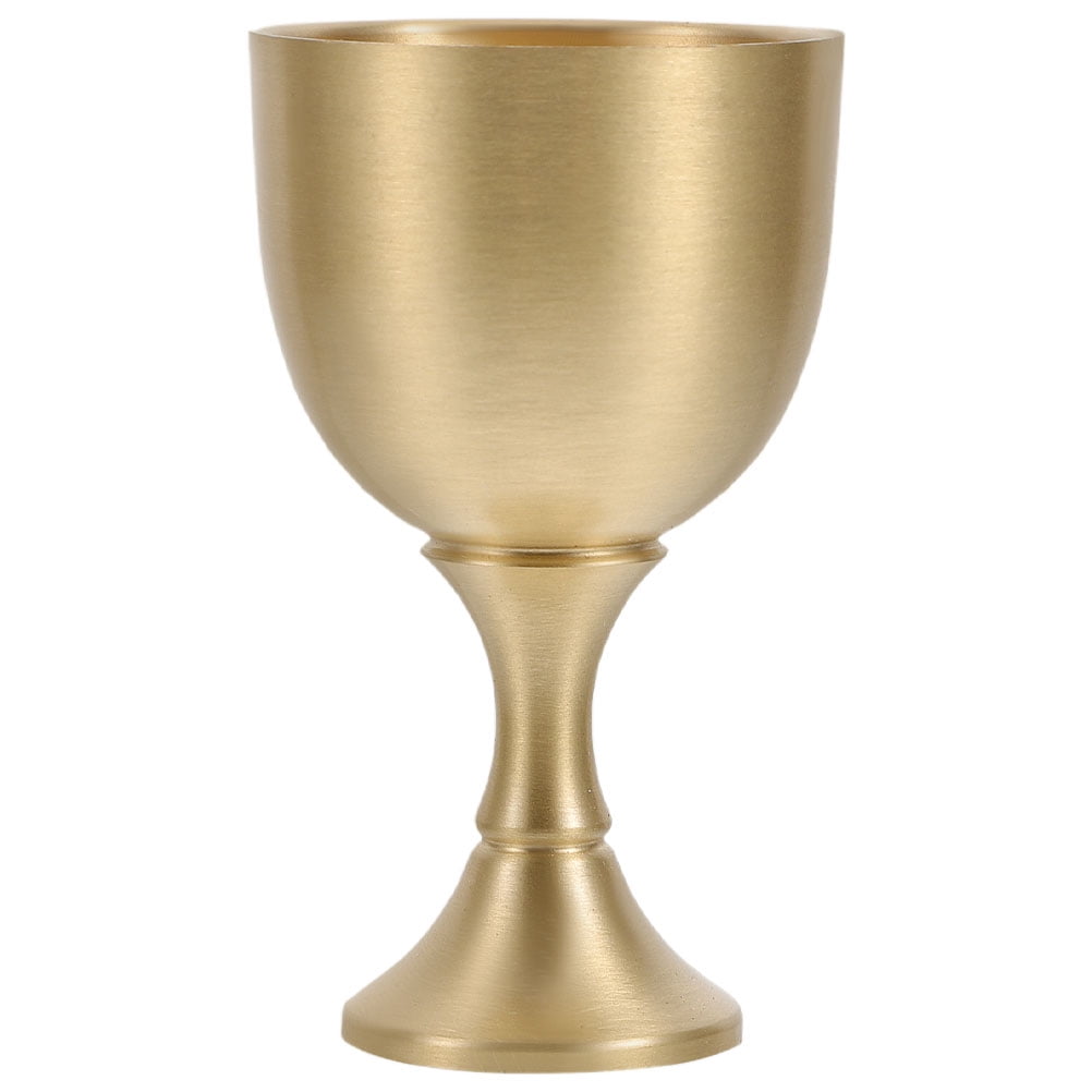 Hemoton Chalice Goblet 30ml Mini Gold Goblet Holy Altar Chalice Gothic ...