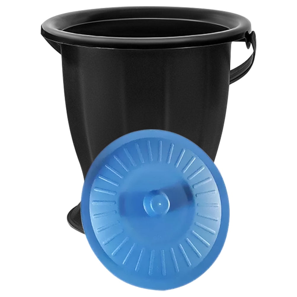 Hemoton Chamber Pot Plastic Urine Bucket with Lid Portable Urinal ...