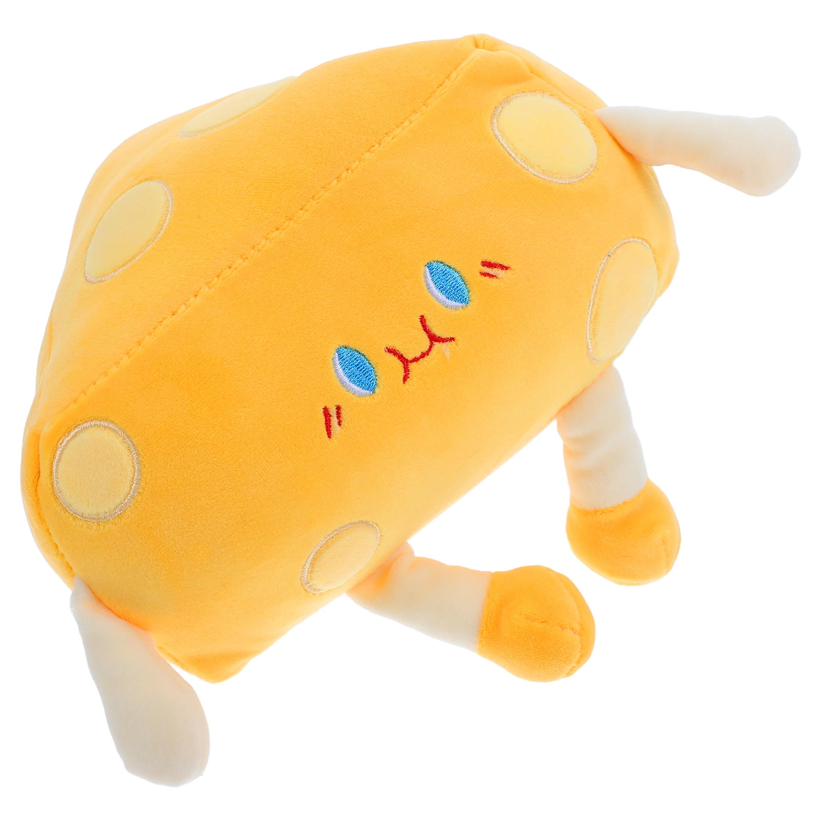 Hemoton Cheese Pillow Cheese Plush Cheese Wedge Cushion Cheese Pillow ...