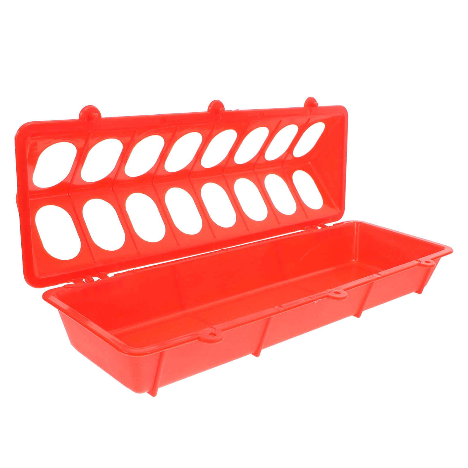 Hemoton Chick Feeder Poultry Feeder No Waste Chicken Feeder Small Quail ...