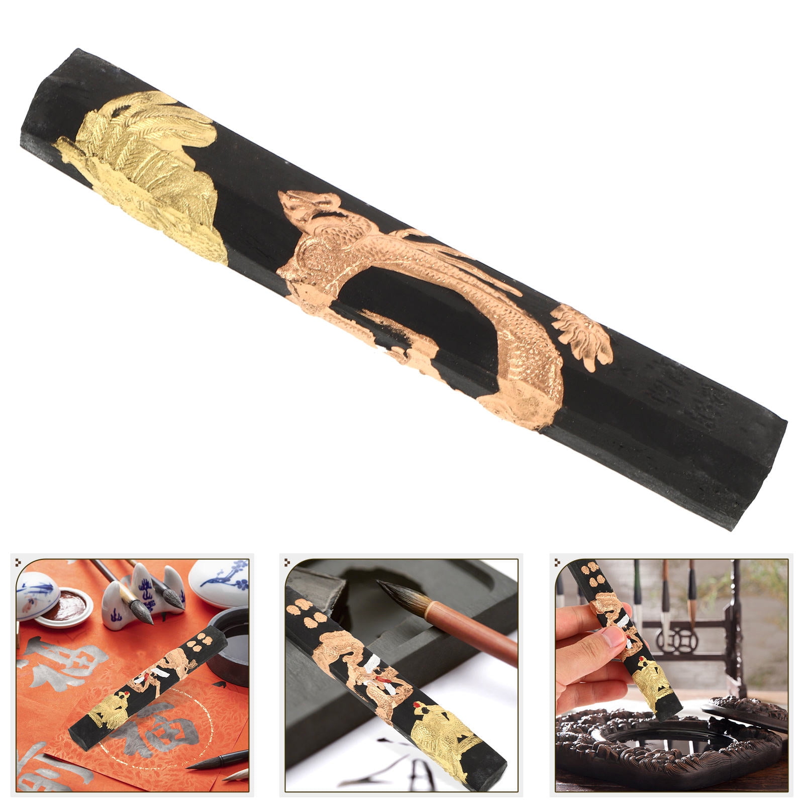 Hemoton Chinese Ink Stick Drawing Ink Stick Traditional Calligraphy Ink ...