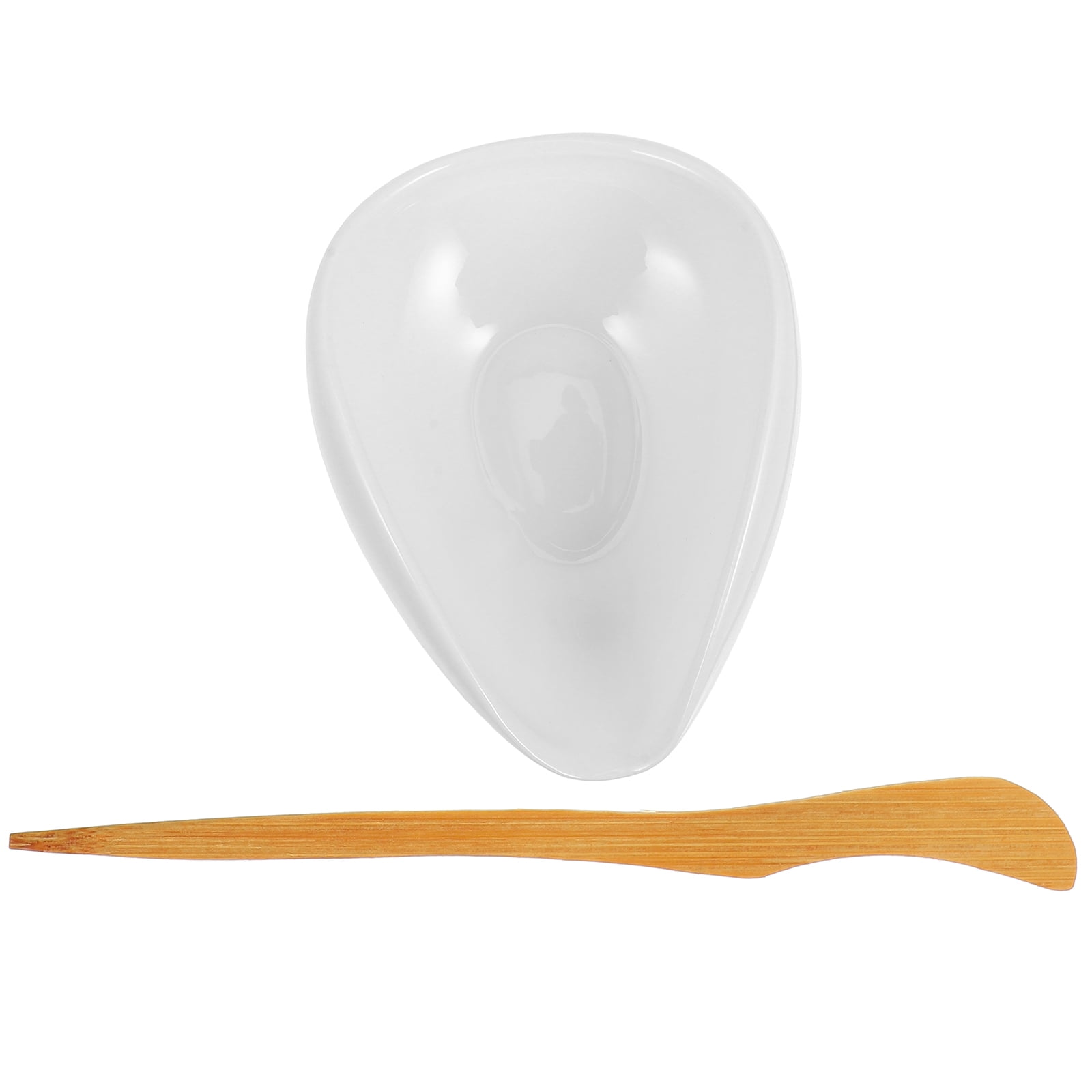 Hemoton Chinese Kung Fu Tea Set With Porcelain Tea Container Mini Scoop ...