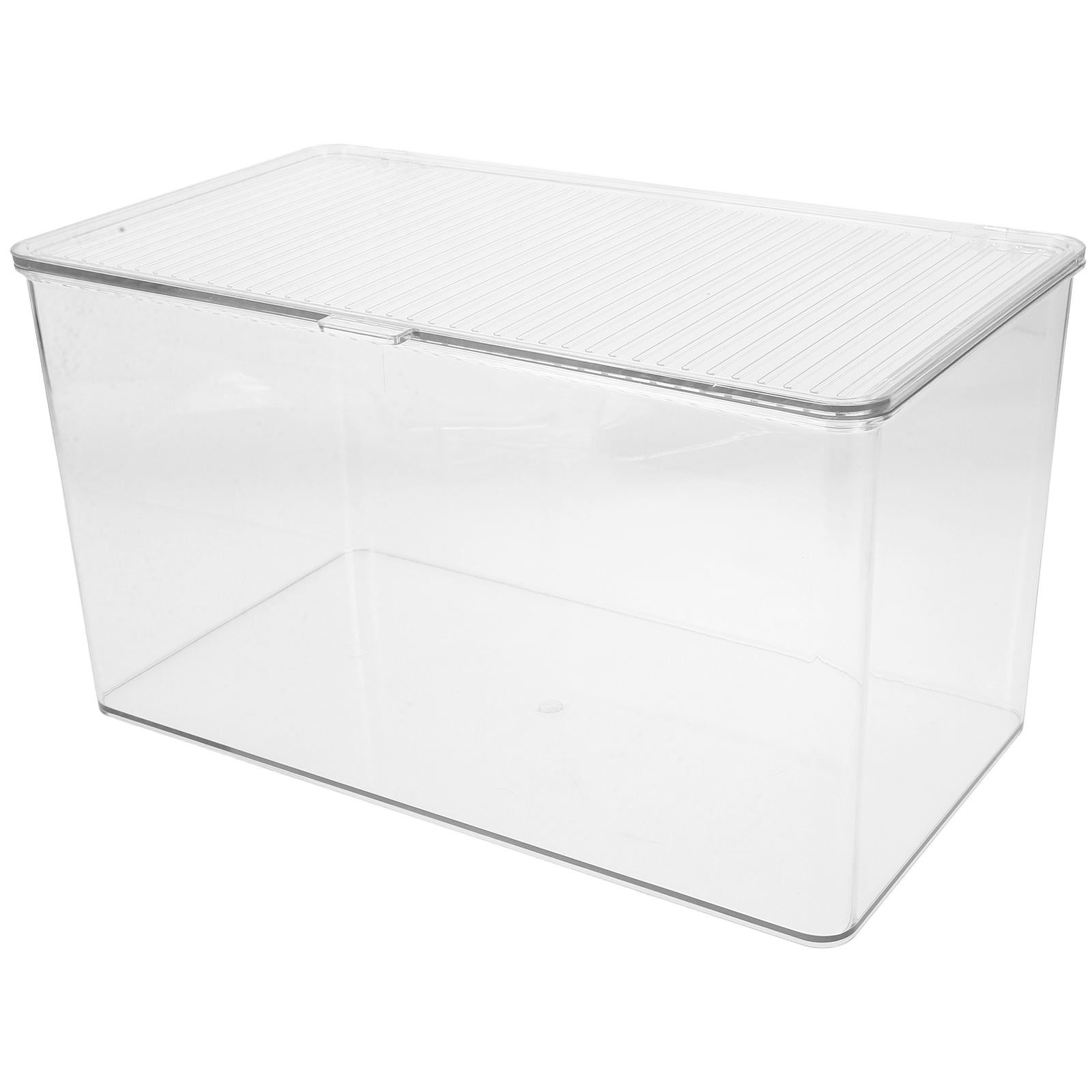 Hemoton Clear Acrylic Storage Box For Badges Pins And Anime Items Large ...