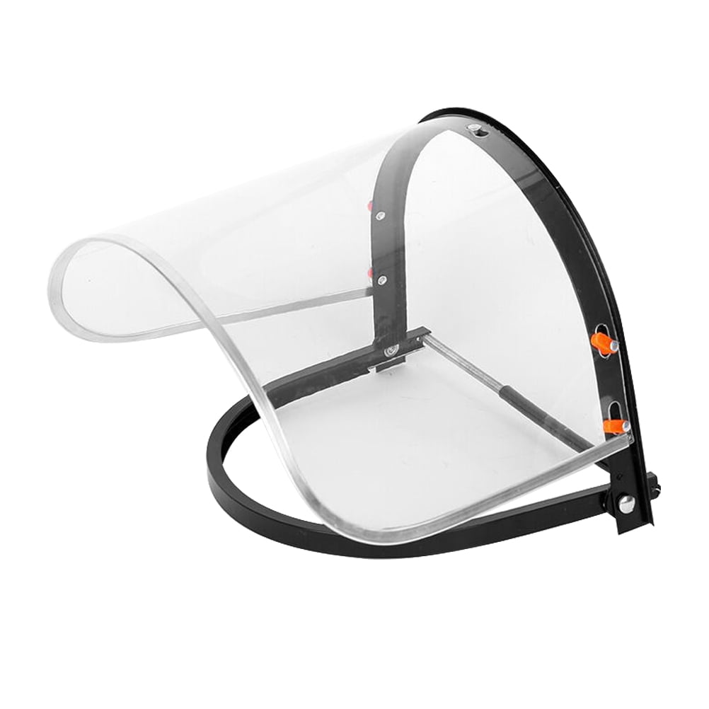 Hemoton Clear Visor Protective Facial Shield for Hard Hat Anti-Fog ...