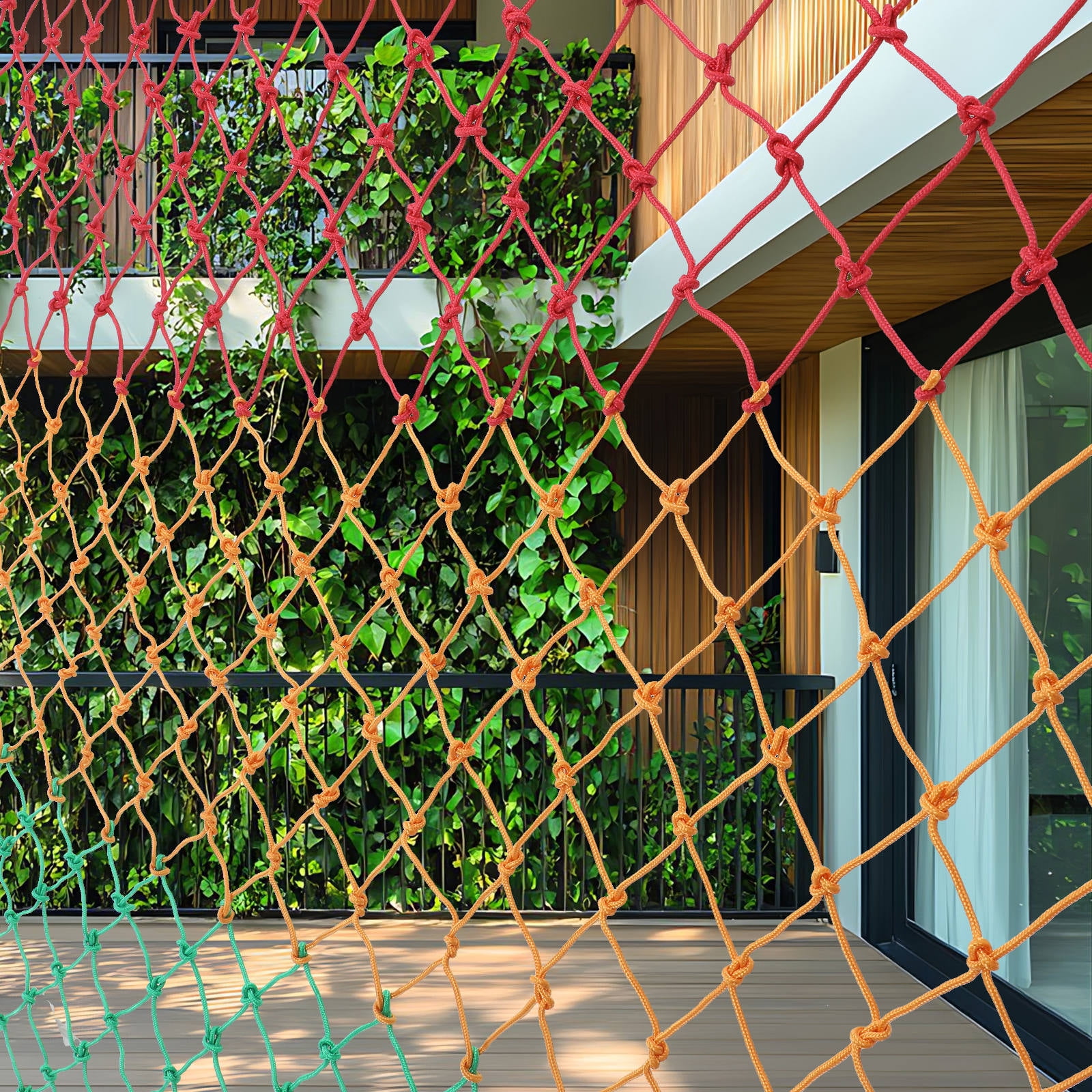 Hemoton Climbing Net Heavy Duty Rope Netting Outdoor Playground Safety ...