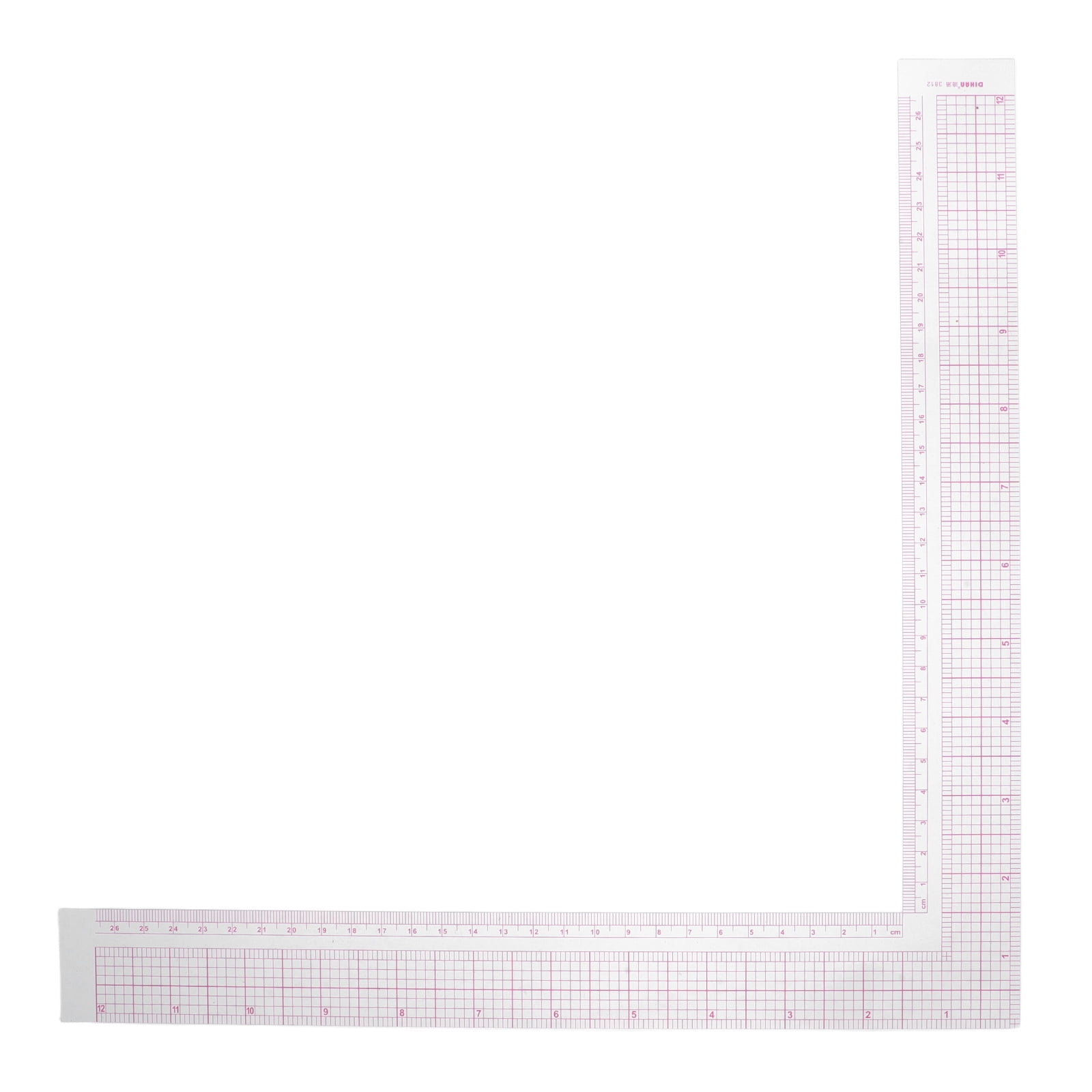 Hemoton Clothing Making Graph Ruler Tool L Shape Ruler For Uniform ...