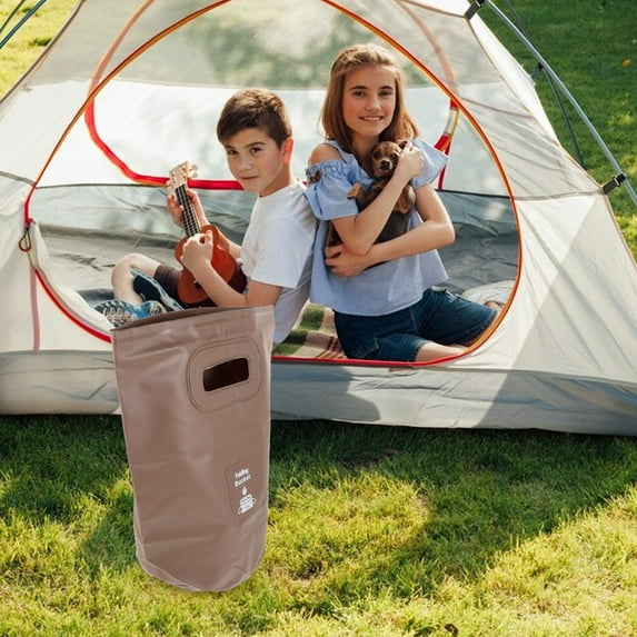 Hemoton Collapsible Camping Bucket Multi-Function Water Container ...