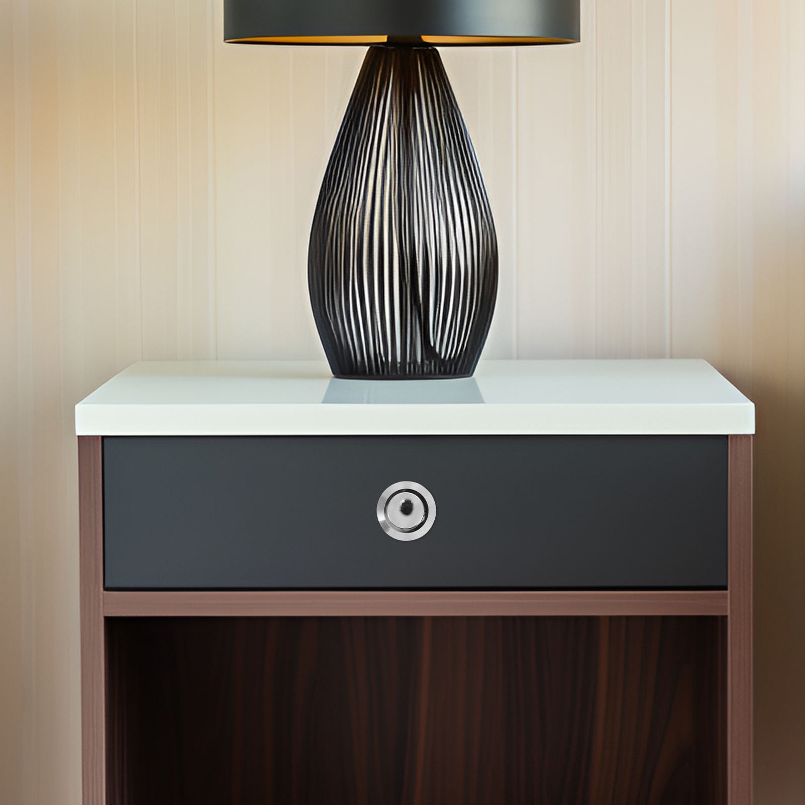 Hemoton Concealed Recessed Pull Handles Hidden Drawer Pulls for Sliding ...